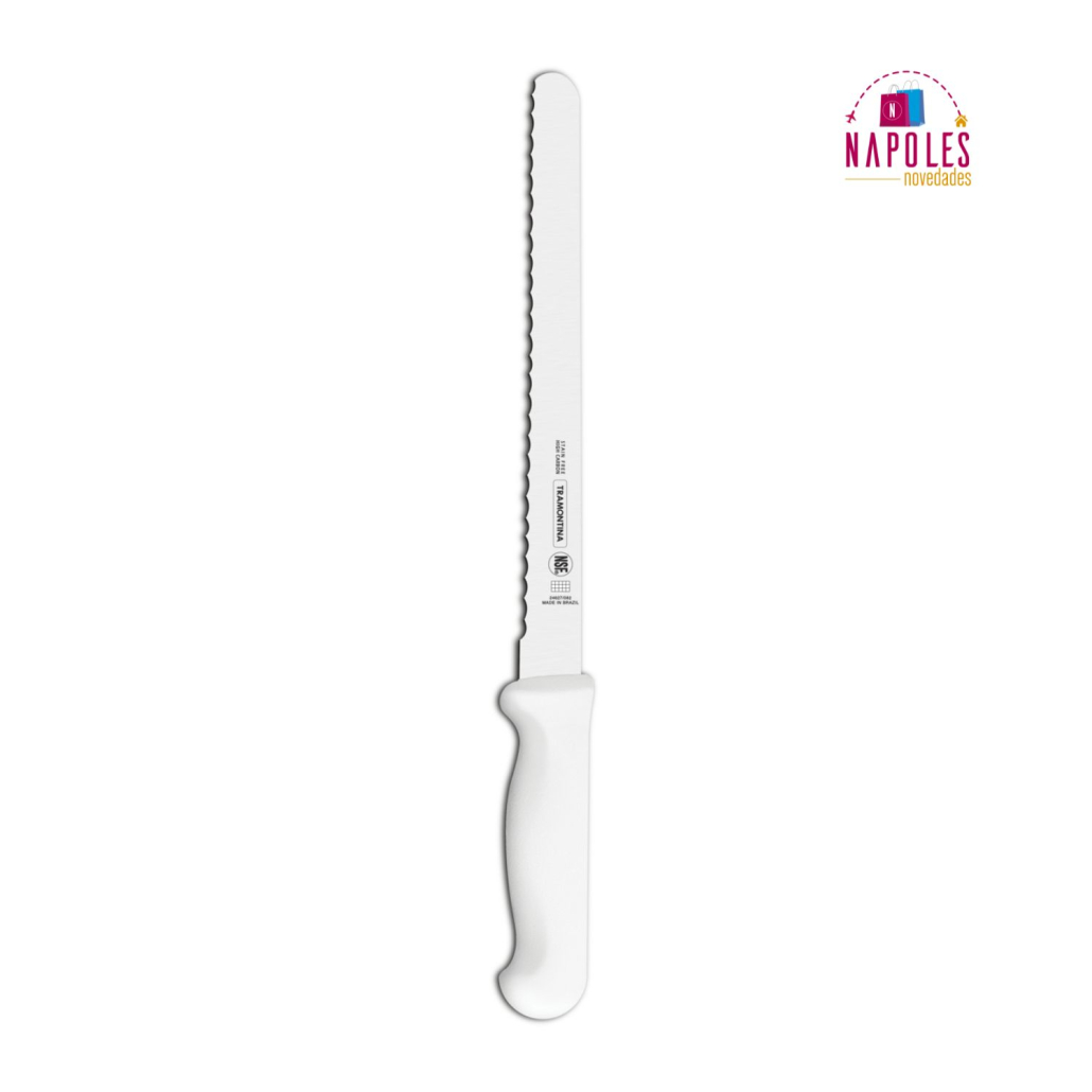 Cuchillo Sierra Tramontina Hoja Inoxidable 30 Cm Napoles